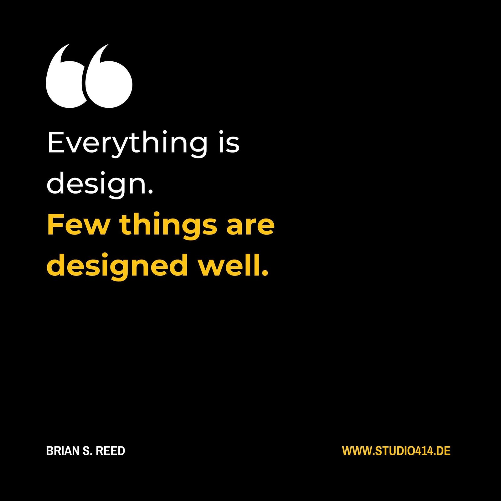 Alles ist Design - Studio414